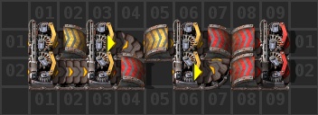 2-2 inline lane balancer - 2-2 inline lane balancer, smaller - FactorioBin