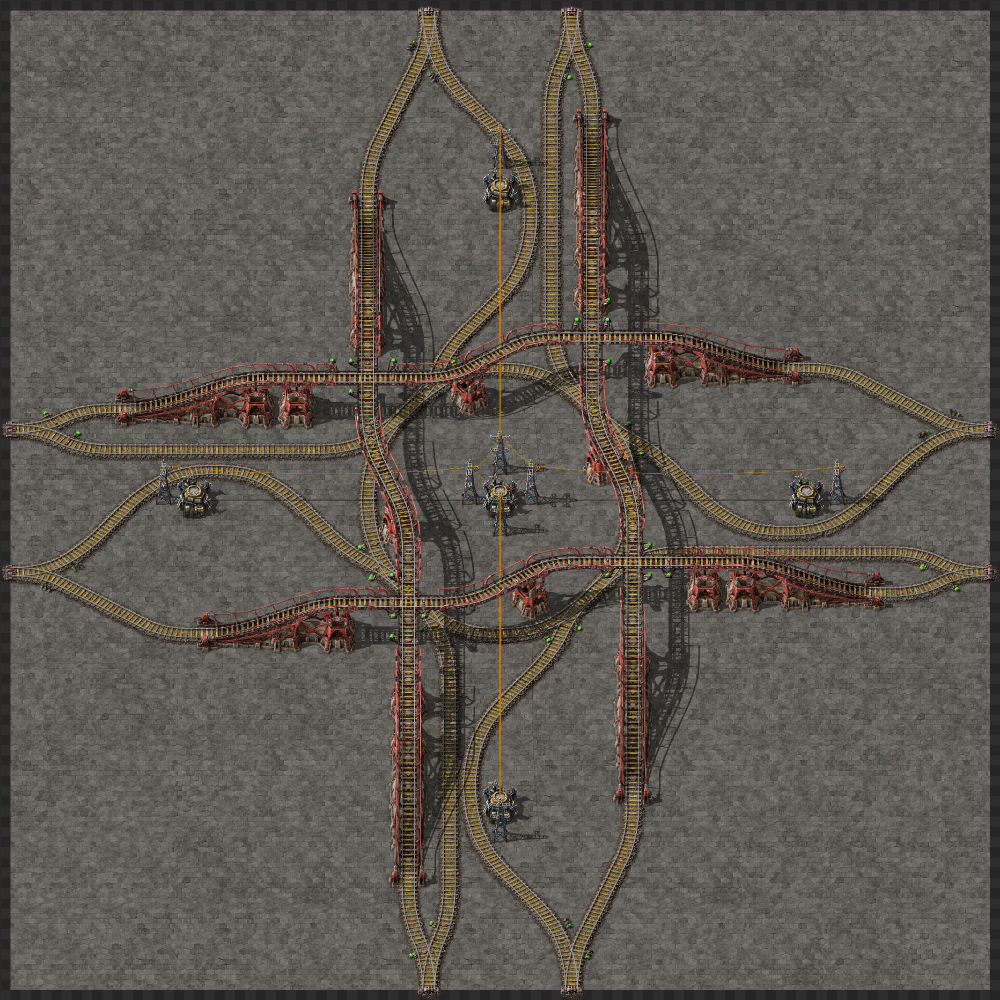 Elevated Intersection Mk. 4 - FactorioBin