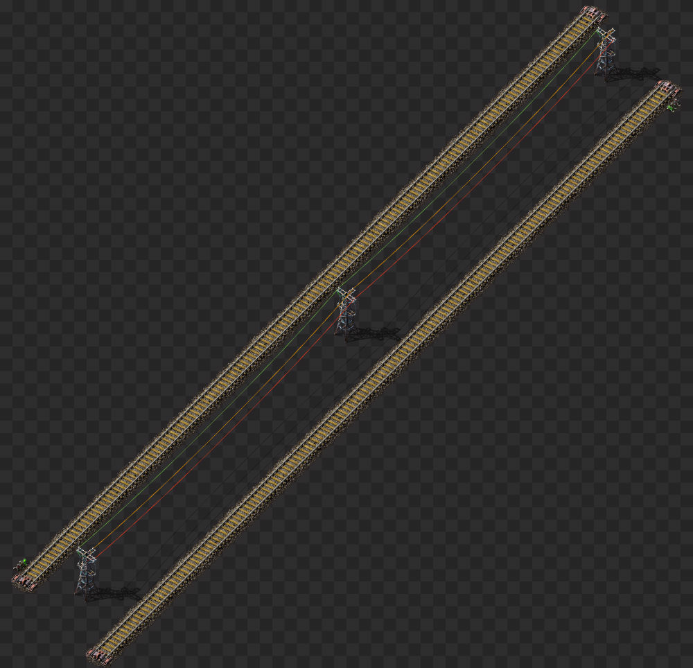 Rails V2.0 - [item=rail] Diagonal - FactorioBin