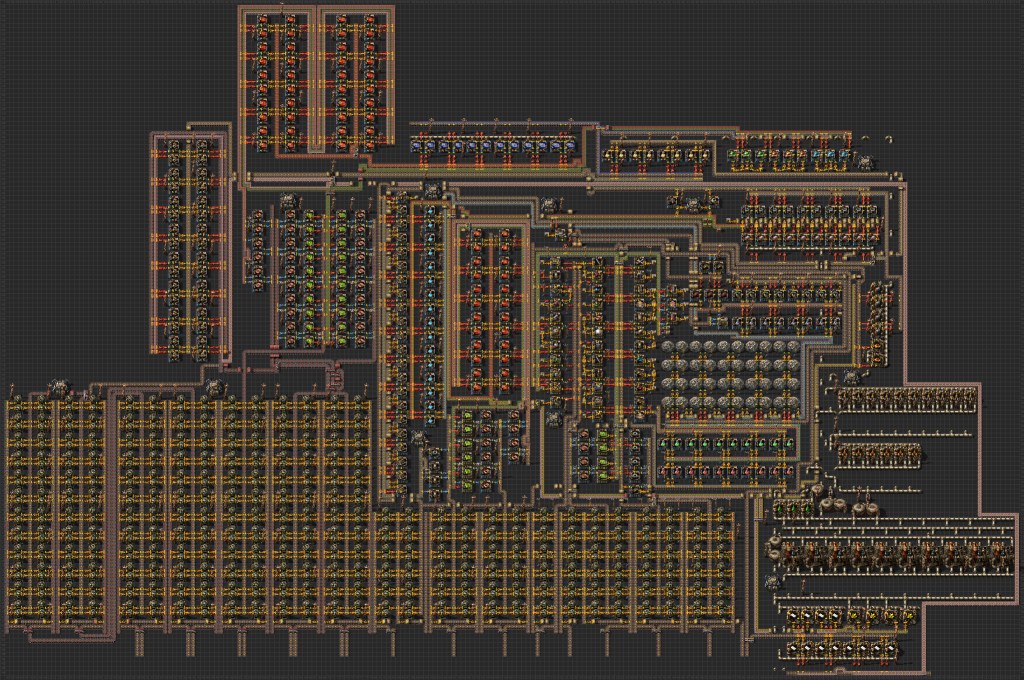 60 spm Base - Yellow Science And Modules - FactorioBin