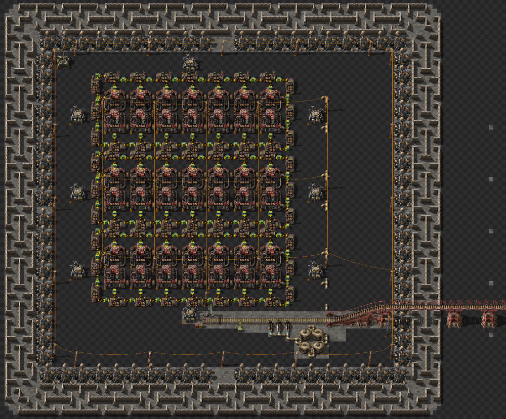 [planet=nauvis][item=uranium-ore,quality=legendary]Uranium outpost - FactorioBin