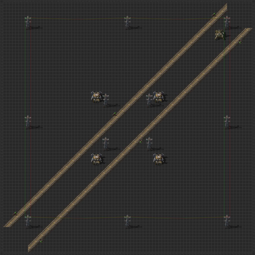 Trains for SE+K2 - [virtual-signal=signal-2][item=rail] - Schräge ...