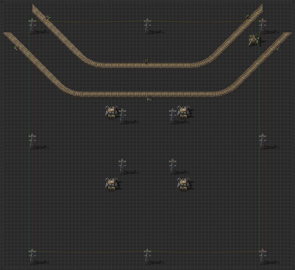 Trains for SE+K2 - [virtual-signal=signal-2][item=rail] - 90° Turn ...