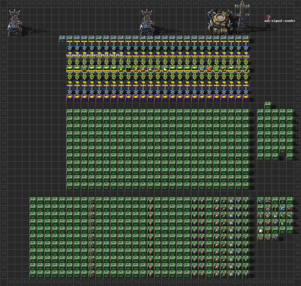 First rocket - Space Storage - FactorioBin
