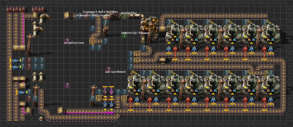 First rocket - Starting Vulcanite - FactorioBin