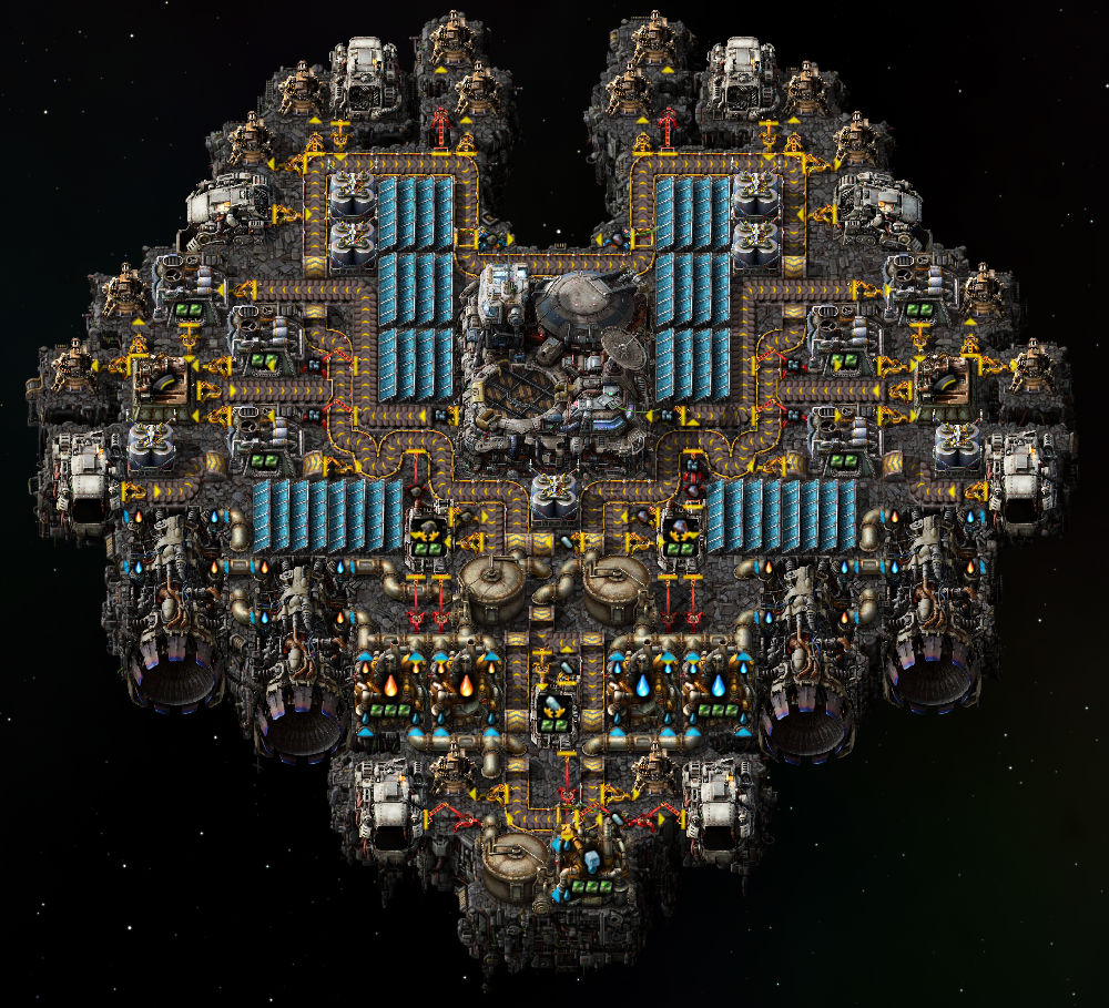 Saucer Starter Ship - FactorioBin