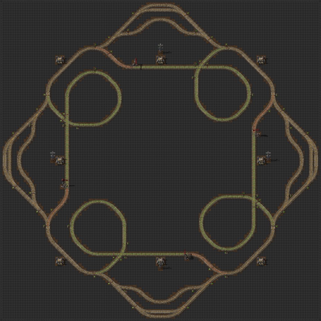 8-Grid (weird train grid with alternating cells) - Cell 2 + Landfill ...