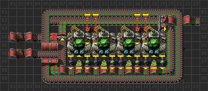 Belt Kovarex - 회로 없는 코바렉스 - FactorioBin