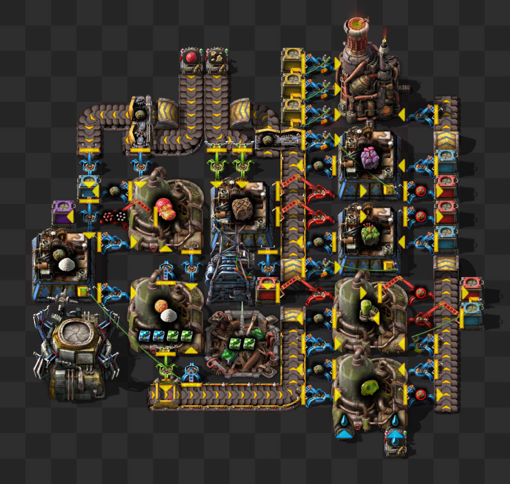 Small Gleba Starting Setup - Gleba Starter - FactorioBin