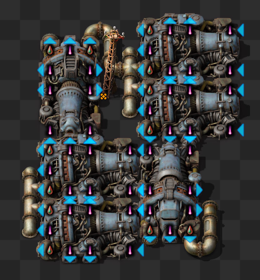 Tileable Fusion Generators - FactorioBin