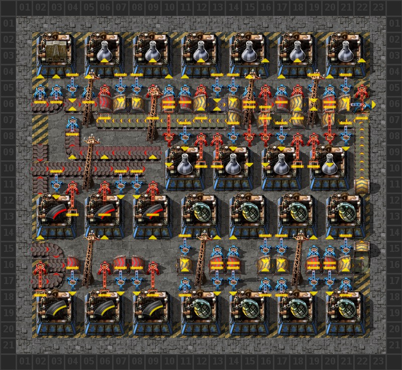 Military Science [90/m] [19x21] - FactorioBin