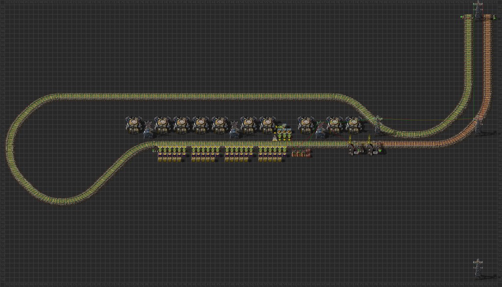 Train to belt 462 SPM cell by Vitamin_C - Building station - FactorioBin