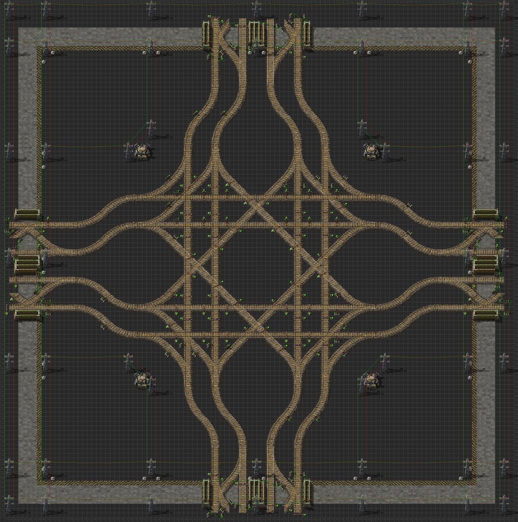 Intersection Block - Intersection - FactorioBin