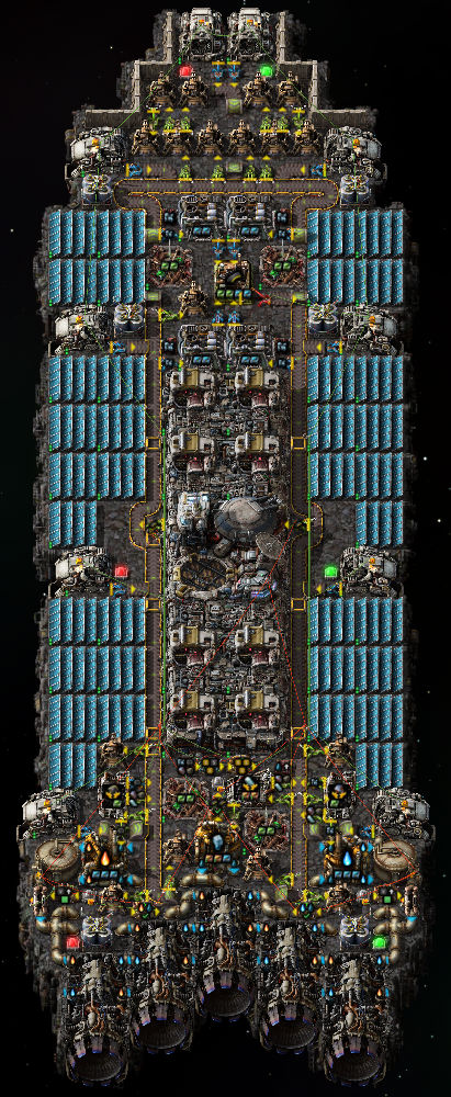 Planet Express. Early game rocket for all inner planets. Outer row of ...