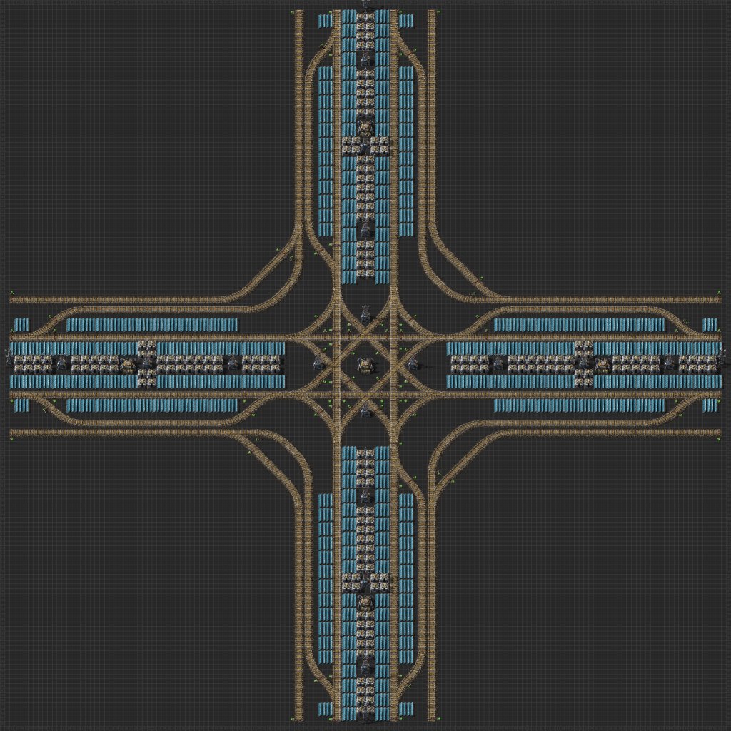 Deprecated Rails - Intersection V2 - FactorioBin