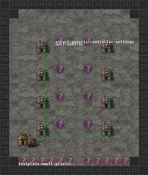 Stanks Tutorials AAI Mining Tutorial 2 Blueprints - Blank Signal Splitter (8) - FactorioBin