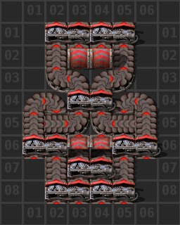 4 to 4 Belt Balancer with balanced lanes - FactorioBin