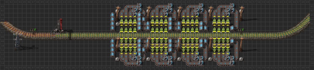 Offset intersection 4.0 - Offloading station - FactorioBin