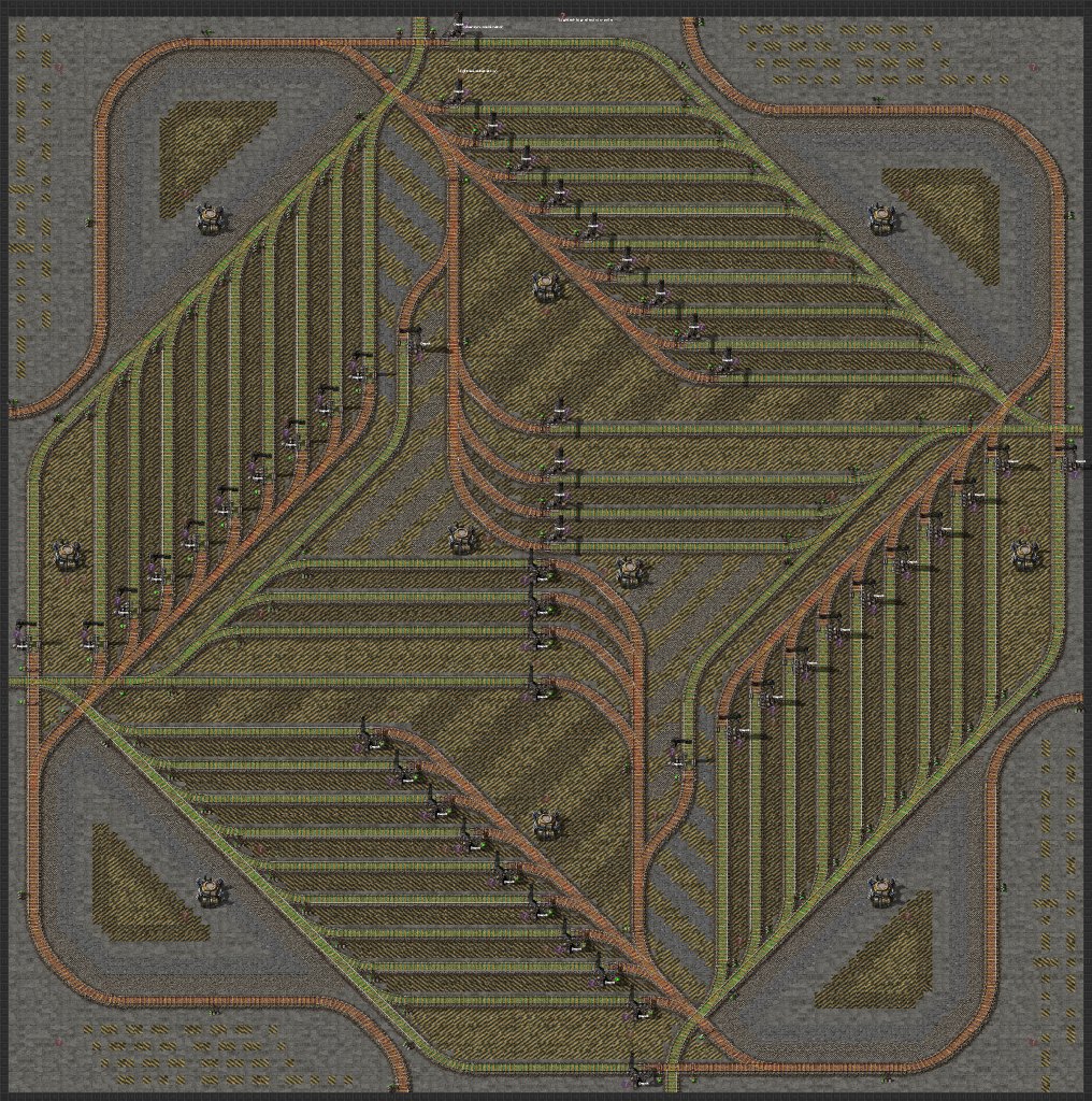 4x4 Chunk Depot - New Depot - FactorioBin