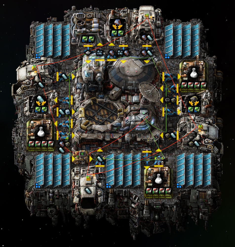 Czardian 1.4 MW Space Science - Czar's 1.4 MW Space Science - FactorioBin