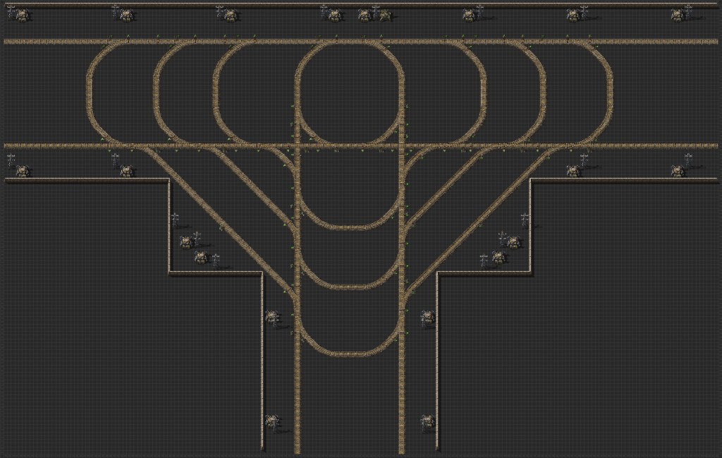 Blueprint book of all my rail segments and pavement for them - FactorioBin