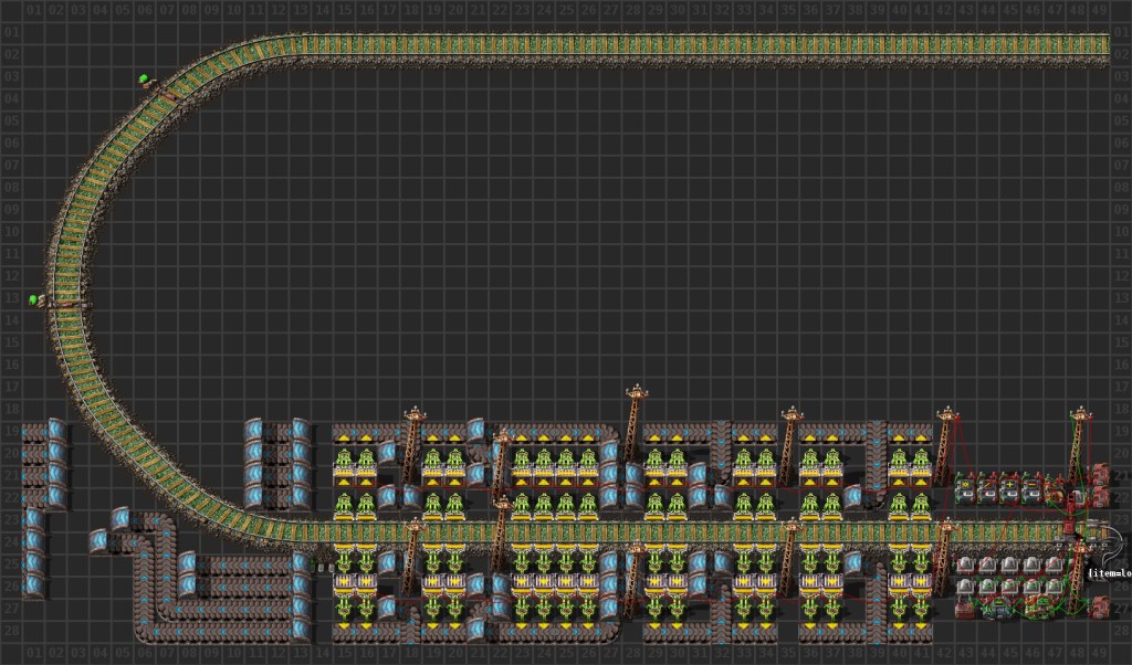Phoenix_Studios Train Unloader - 8-belt unloader slim/tileable ...