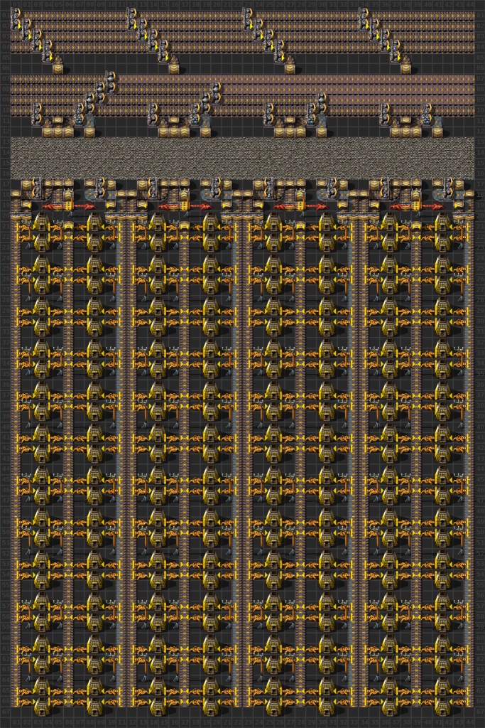 Furnace array for buses - Bus furance array - FactorioBin