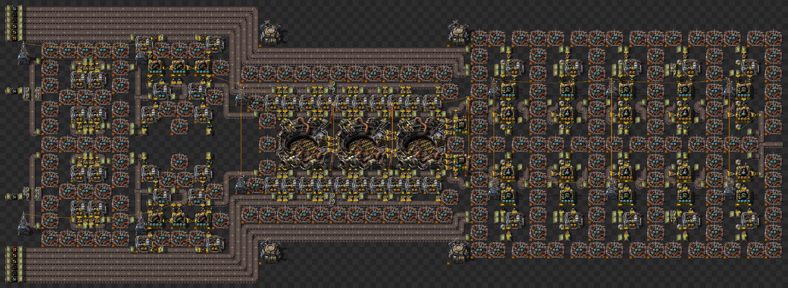 [item=military-science-pack,quality=uncommon] (240/s) V2 - FactorioBin