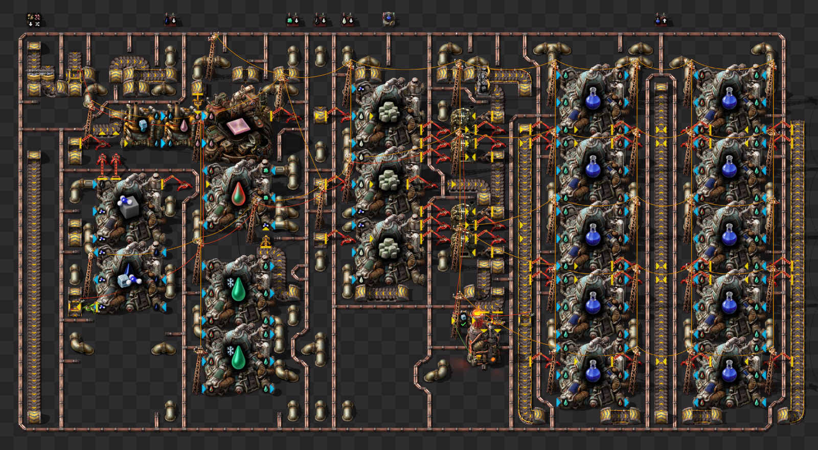 Raw to Final - [item=cryogenic-science-pack] Factory - FactorioBin