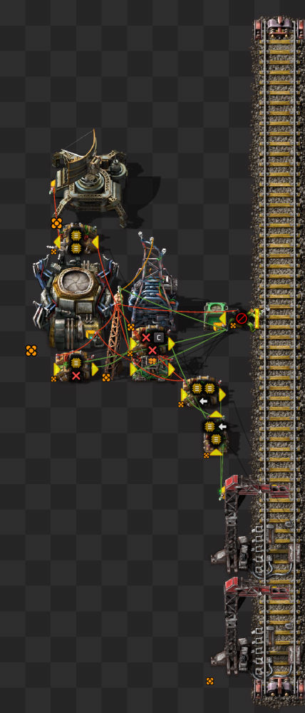 Automatic Defense Resupply Trains - Outpost (Requester) - FactorioBin